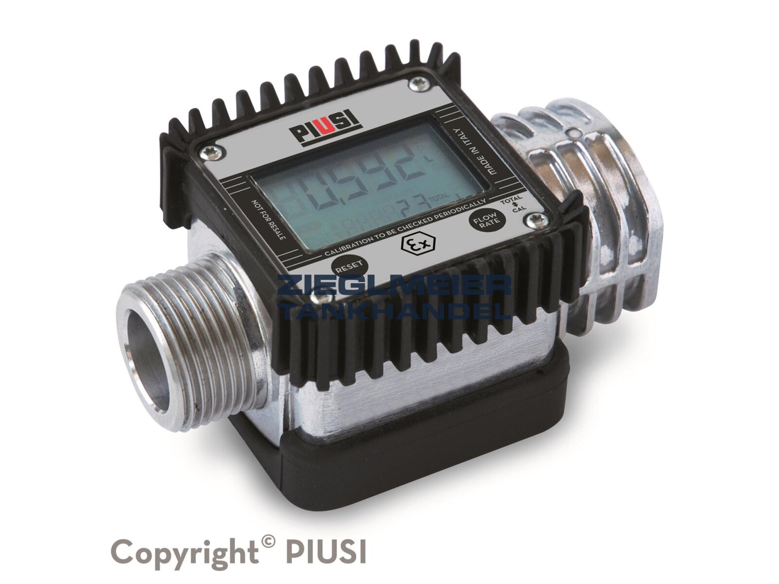 Digitales Zählwerk K24 ATEX - für genaue Messungen von Benzinen, 409,00