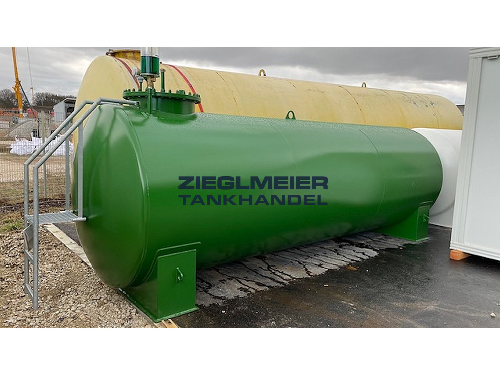 Stahltank für Heizöl Diesel: 5.000 Liter doppelwandig nach EN Norm