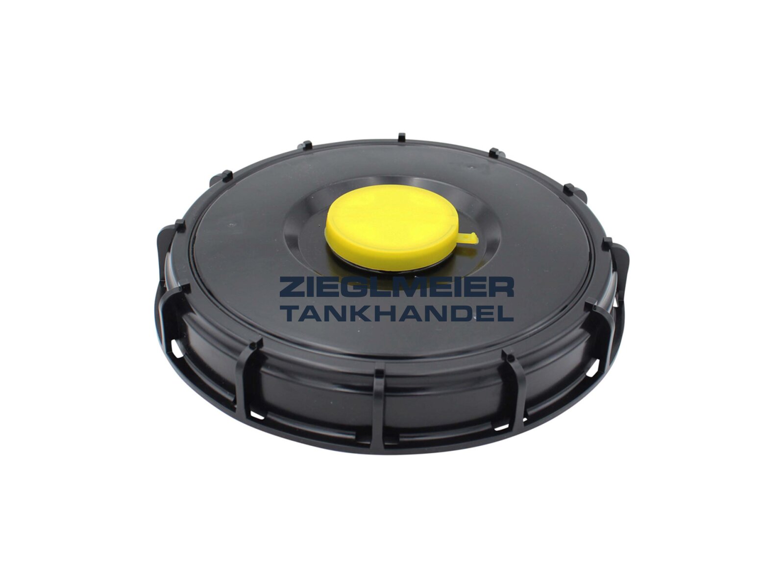 IBC Container Greif Schraubdeckel 225mm schwarz mit S56x4 Entlüftung ...
