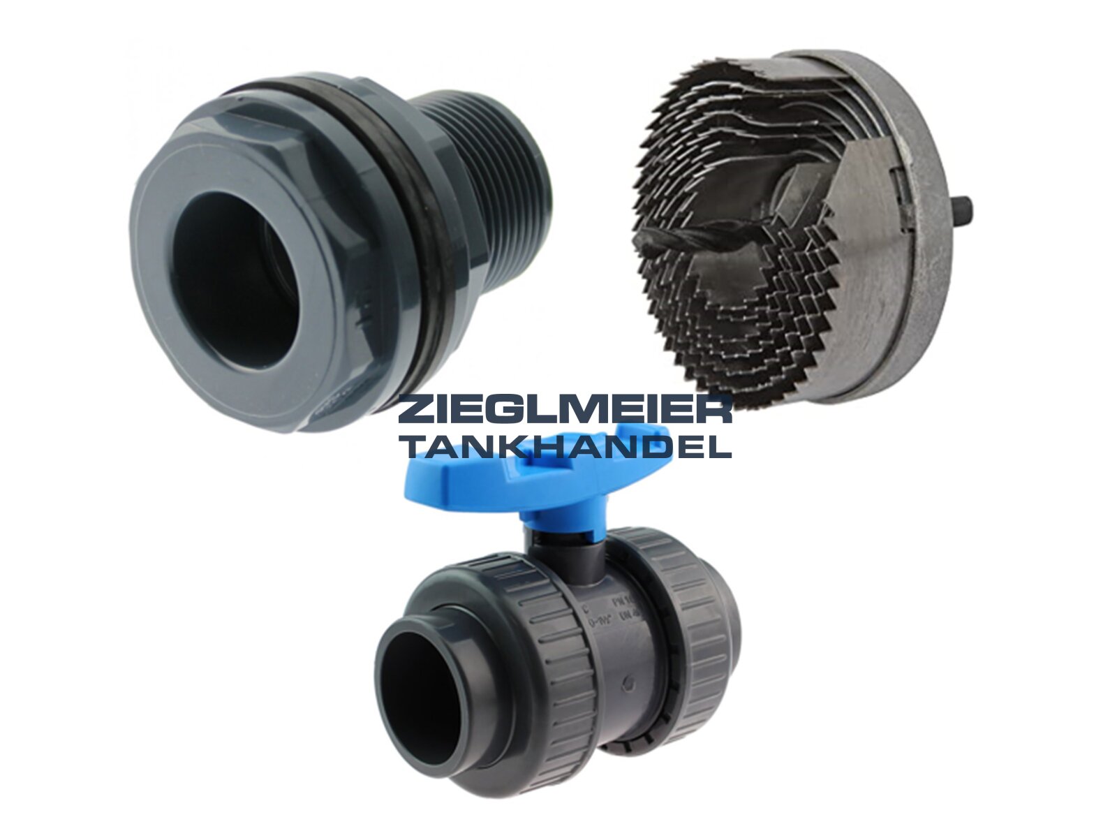 Anschluss-Montageset - Ideal für sichere & stabile PE-Tank Montage, 58,31