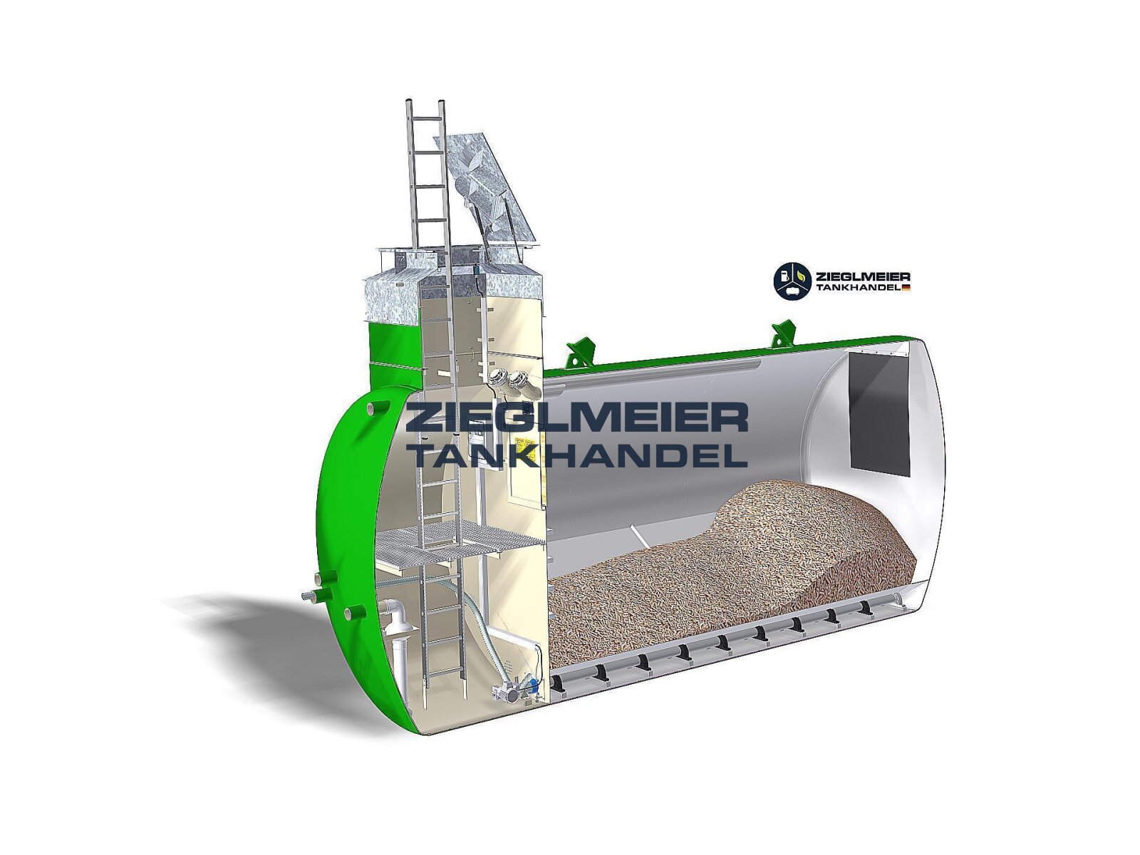 Pellettank auch als Pelleterdtank die perfekte Lösung