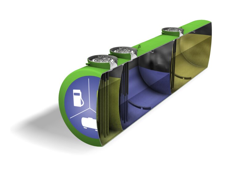 Unterirdische Wassertanks bis 100.000l