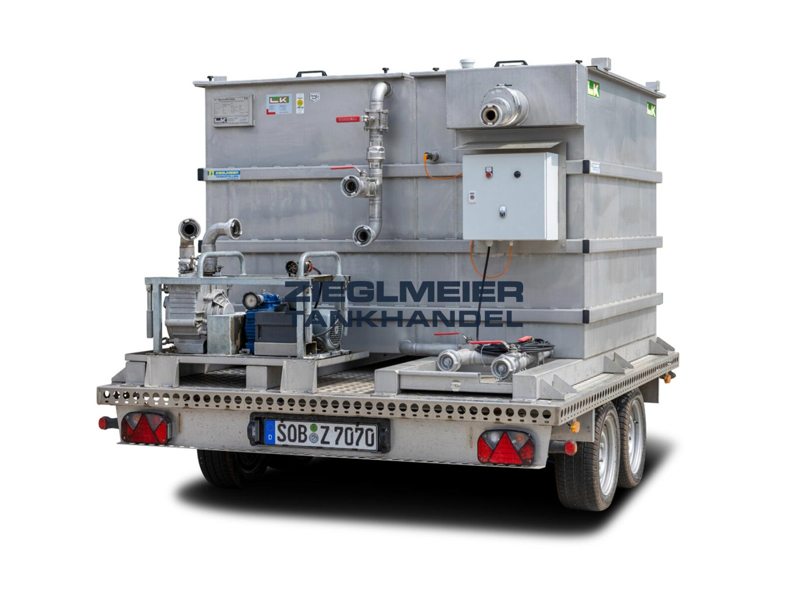 Mieten Sie einen mobilen Ölabscheider mit Koaleszenzabscheider NG 10